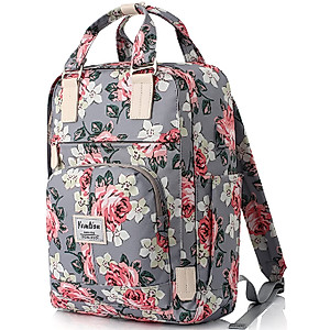 YAMTION Laptop Backpack Women 15.6 Inch,Stylish School Backpack for Girls Schoolbag Student,Travel Rucksack Business College Knapsack Computer Book Bag for Student