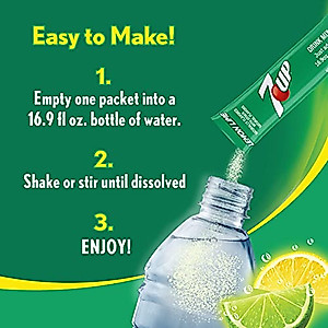 7-UP, Variety Pack – Powder Drink Mix - (5 boxes, 30 sticks) – Sugar Free & Delicious, Makes 30 flavored water beverages