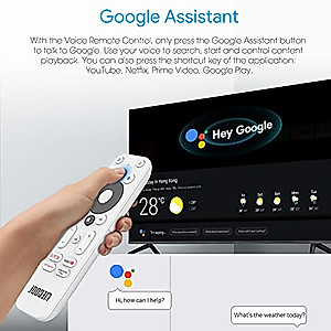 Android 10.0 TV Box, KM2 Smart TV Box Netflix Google Certified USB 3.0 Ultra 4K HDR 2GB 8GB Support 2.4G 5.0G WiFi BT 4.2 with Amlogic S905X2 Google Assistant Dolby Audio