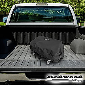 Table Top Grill Cover for Smoke Hollow 205 PT300B - Outdoor Use, Heavy Duty, Waterproof, Drawstring Design by Redwood Grill Supply