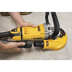 DEWALT Angle Grinder, 7-Inch, 8,500 RPM, 4.9-HP (DWE4597) , Yellow