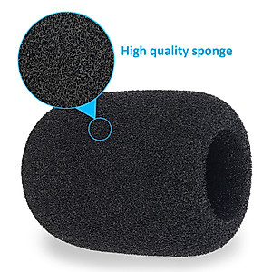 SUNMON PodMic Pop Filter Windscreen - Perfect Mic Foam Cover Compatible for Rode PodMic Microphone into Clean Sounding with No Wind Sounds