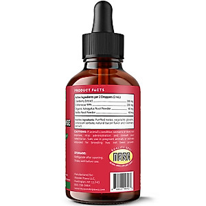 Wonder Paws Premium Kidney Support for Dogs – Cranberry Supplement for Dogs – Dog UTI Treatment – Supports Bladder, Detox, Urinary & Kidney Health – Liquid Kidney Supplement for Dogs 2 oz (60ml)