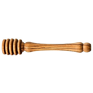 Olive Wood - Handmade Honey Holder/Honey Dipper made from Olive Wood in Bethlehem
