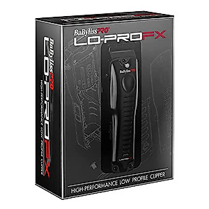 BaBylissPRO Lo-ProFX High-Performance Low Profile Clipper, 1 ct.