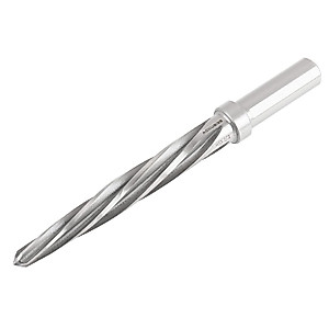 Accusize Industrial Tools High-Speed Steel Spiral Flute Aligning Reamer, 1/2" Cutting Diameter, 1/2" Shank Diameter, 0522-0012
