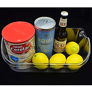 240356402 Clear Refrigerator Door Bin Side Shelf Compatible with Frigidaire Kenmore Electrolux Refrigerator Top shelf - Replaces AP2549958 PS430122 240430312 240356416 240356407-Pack of 1