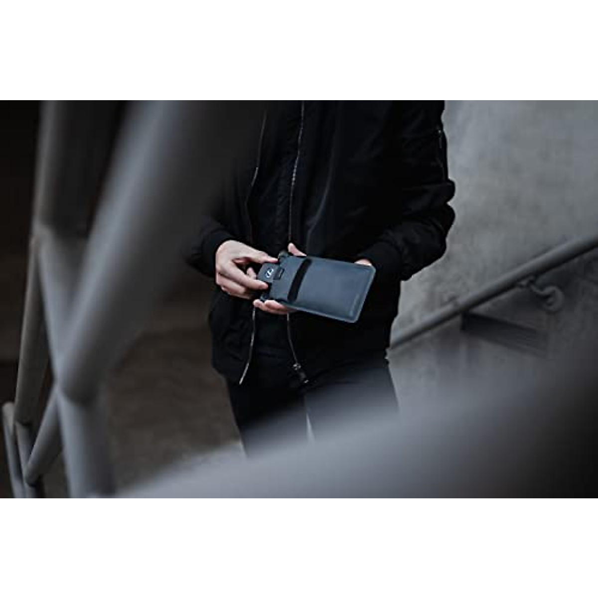 OffGrid Faraday Key Fob Protector, Premium Signal-Blocking Faraday Bag for Key Fob - Car RFID Signal Blocker, Anti-Hacking Pouch, Anti-Theft Key Bag (Black)