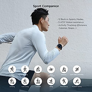 Amazfit GTR 2 Smart Watch for Men Android iPhone, 14-Day Battery Life, Alexa Built-in, Fitness Watch with GPS, Bluetooth Call, 90 Sports Modes, Blood Oxygen Heart Rate Tracker, 5 ATM Water Resistant