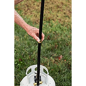 Camco 51096 Propane Distribution Post with Storage Bag, Black