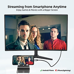DisplayPort to HDMI Adapter, 2-Pack, Display Port DP to HDMI Adapter Cable Male to Female for Computer, Monitor, Projector, TV, NVIDIA, AMD & More