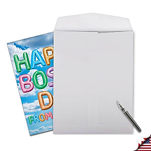 The Best Card Company - 1 Big Thank You Card from Group (8.5 x 11 Inch) - Gratitude Greeting from All of Us - Inflated Messages J5651ZBOG-US