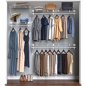 ClosetMaid 5655 Hang Rod Support Conversion Bracket, White