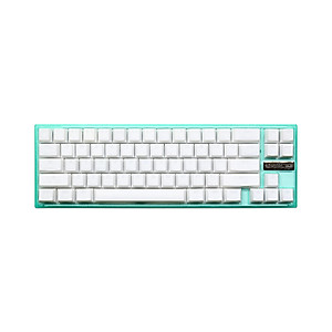 Taihao Cubic Profile Nana De Coco Translucent Backlit Doubleshot keycaps for DIY gaming mechanical keyboard oem profile Forested (NanaDeCoco Forested Keycap)