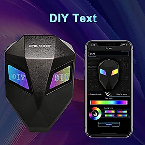 NICSY LED Rider Backpack, Laptop Bag Motorcycle Riding Backpack, Hard Shell Travel Bag, Waterproof Backpack. (Color : Black, Size : 36 * 18 * 48cm)