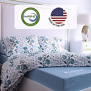 SaniSnooze Scholar Waterproof Bedwetting Mattress for Teenagers, CertiPur-US Certified (Queen - 60" x 80" x 6")
