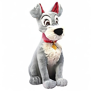 Disney 13-inch Large Tramp Stuffed Animal, Dog, Lady and the Tramp Plush