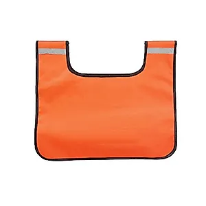 Comily Plus+ Off Road Recovery Winch Weight Bag,Safety Strong Durable PVC Winch Rope Dampener Blanket with Pocket-Light Orange Color
