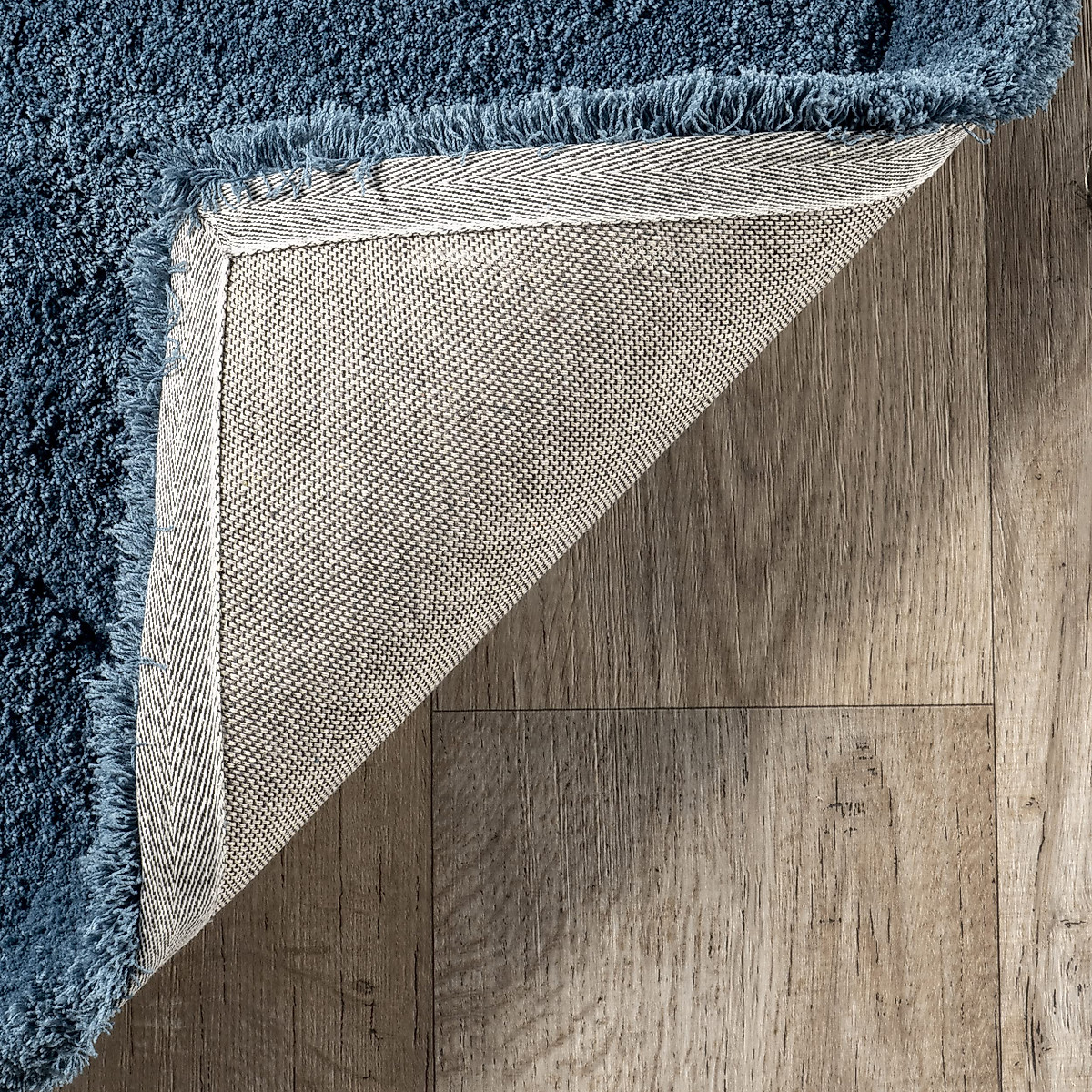 nuLOOM Elsie Contemporary Shag Area Rug, 8x10, Teal