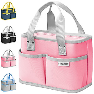 FITHOME Small Lunch Bag for Women & Men, Reusable Insulated Lunch Cooler Tote Bags, Leakproof Thermal Lunch Bag, Adult Durable Lunch Bag for Work