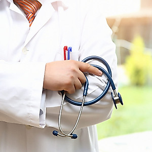 GLEAVI 10 Pairs Earplugs Stethoscope Replacement Parts Stethoscope Accessory Replacement Ear Tips Littman Stethoscope Silicone Gauges for Ears Stethoscope Earbud PVC Large