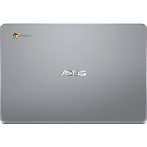ASUS 2022 Newest Chromebook 11.6 Inch Laptop, Intel Celeron N3350 up to 2.4 GHz, 4GB RAM, 16GB eMMC, WiFi, Bluetooth, Webcam, Chrome OS + NexiGo 32GB MicroSD Card Bundle