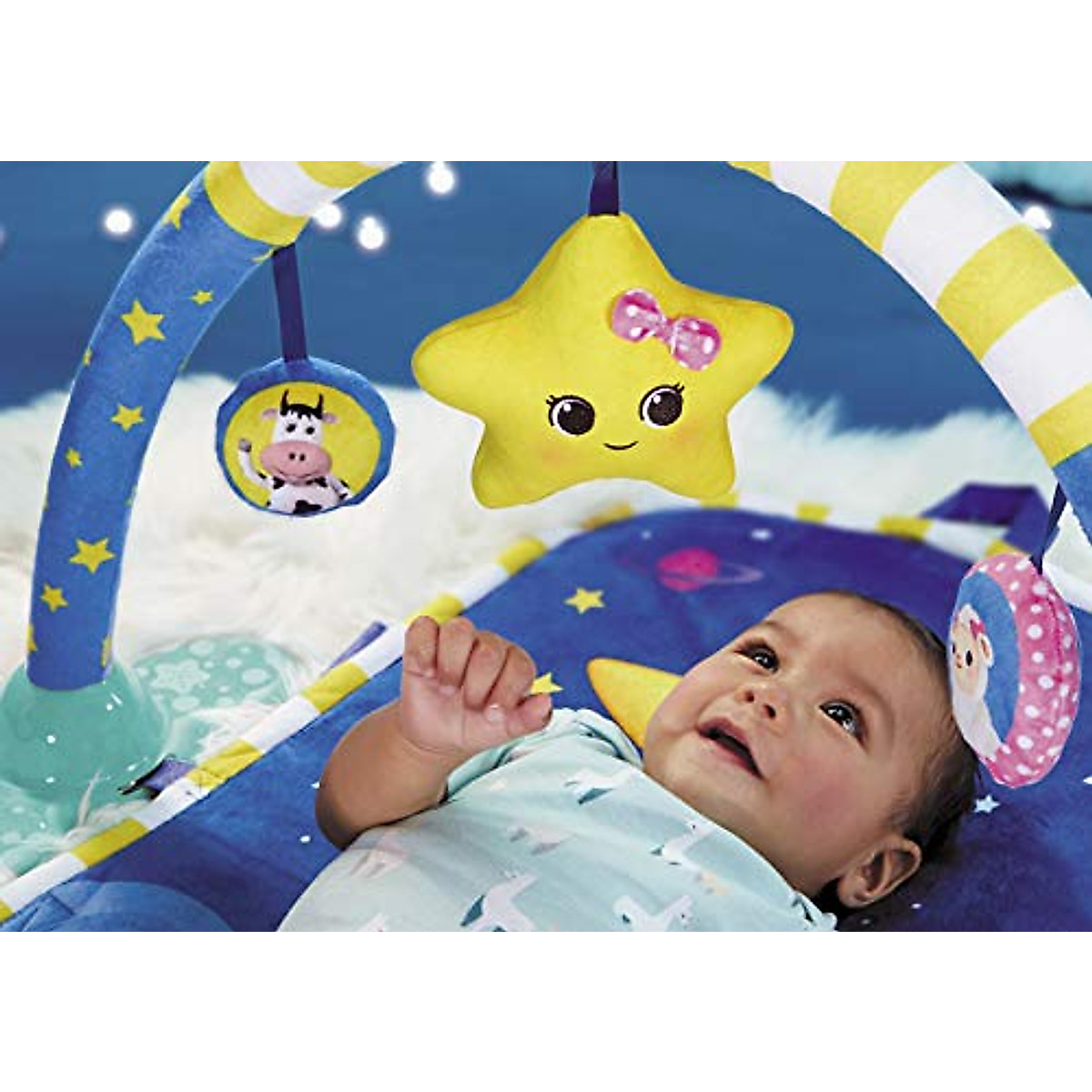 Little Tikes Baby Bum Twinkle's Activity Mat Musical Play Gym Baby Gift