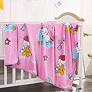 WINGSIGHT Dinosaur Throw Blanket Cartoon Painting Adults & Baby Cozy Plush Fleece Coral Velvet Fuzzy Blanket for Bedroom Bed Couch Chair Living Room Air Conditioning Cool Blankets 39"X55" (Brown)