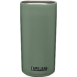 CamelBak MultiBev Water Bottle & Travel Cup – Vacuum Insulated Stainless Steel – Moss/Mint – 22 oz bottle & 16 oz cup