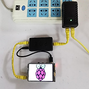 DSLRKIT 5.1V 4A Gigabit USB Type C Active PoE Splitter for for Raspberry Pi 5 RPi5 4B