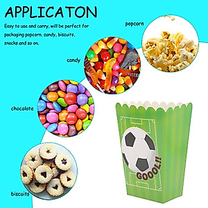 BESTonZON 30pcs Boxes Popcorn food sink bag outdoor popcorn cup foods takeaway container popcorn holders Unclog snack cup dessert cup pop corn holder packing box corn rack