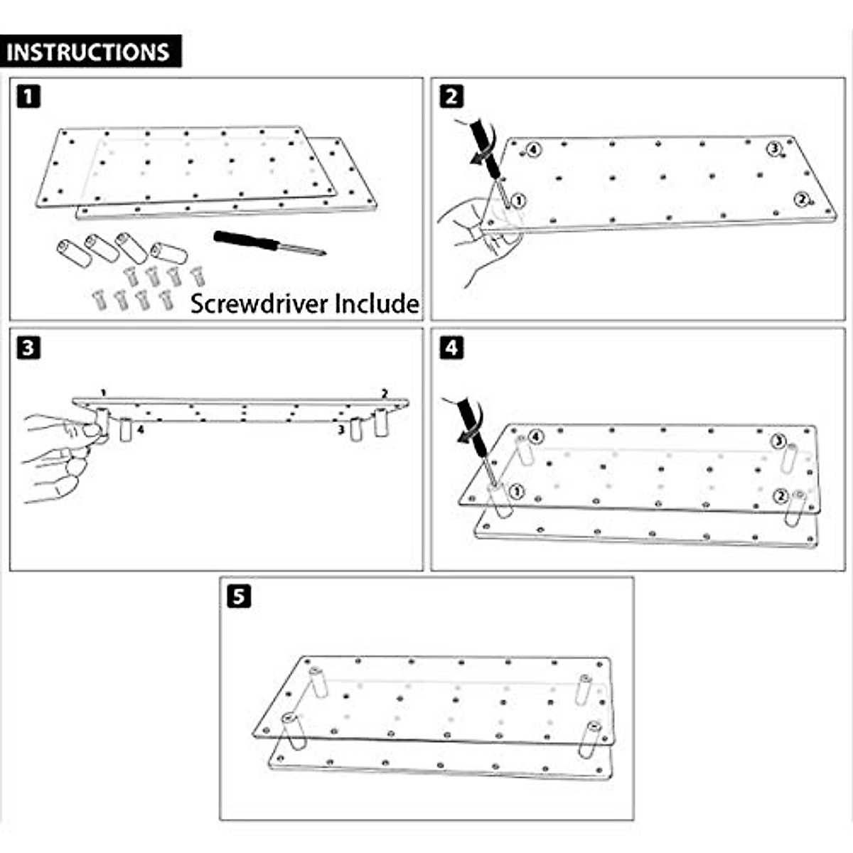 Goabroa Cake Pop Stand, 21 Holes Clear Acrylic Cakepops Display Stand, Visually Appealing Transparent 21 Holders Party Cake pop Lollipop Stand