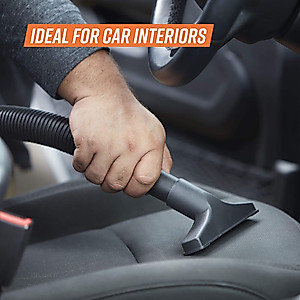 Armor All® AA155 1.5-Gallon 2 Peak HP Portable Wet/Dry Vacuum, Orange