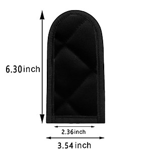 DISNIMO Christmas Westie Oven Mitts and Pot Holders Sets,Kitchen Oven Glove Heat Resistant Hot Handle Covers, Cast Iron Skillet Handle Covers, Pot Pan Handle Covers for Baking, Cooking, BBQ