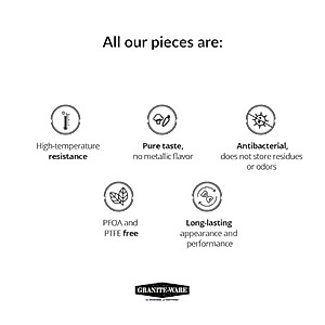 Granite Ware 1 qt y 2 qt saucepan set. Enameled steel great for camping, outdoor use, suitable for oven and direct fire.