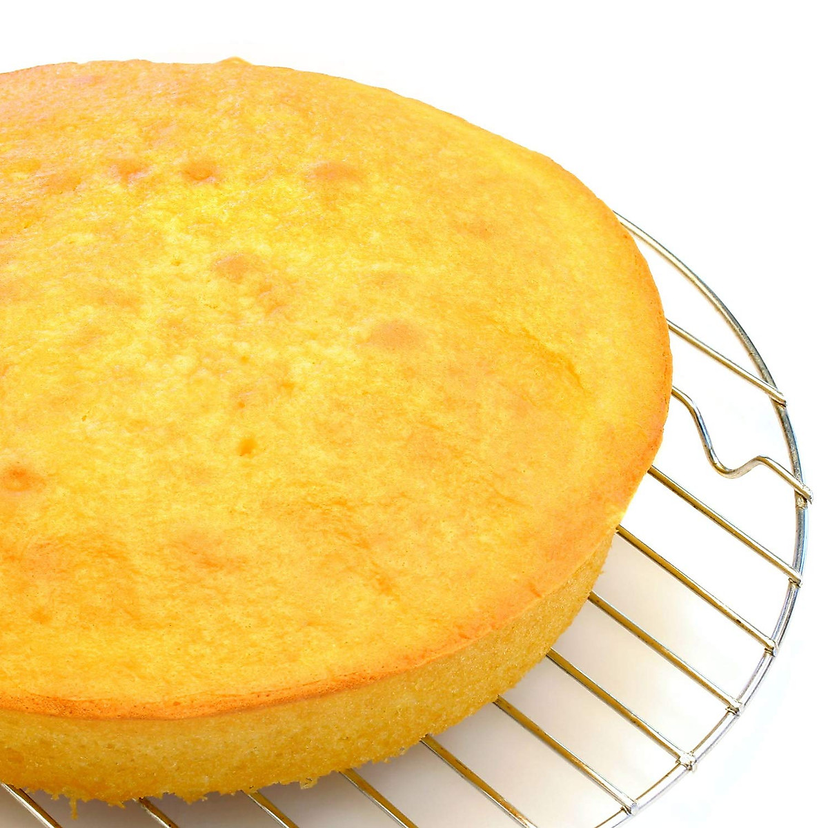 5 Pieces Round Cooling Rack Circular Wire Rack 12/10 / 9/7 / 6 Stainless Steel Round Baking and Cooling Steaming Cake Rack