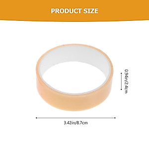 NUOBESTY Tape Rolling Balls Sticky Balls 5 Roll Sticky Ball Tape Candy Colored Decompression Sticky Ball Tape Decompression DIY Ball Style 2 Clear Sticky Tape