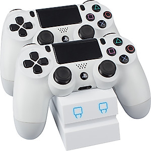Venom PlayStation 4 Twin Docking Station - White (PS4)