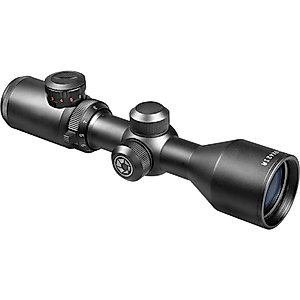 BARSKA 3-9x42 IR Contour Dual Color Reticle 30/30 IR Riflescope , Black