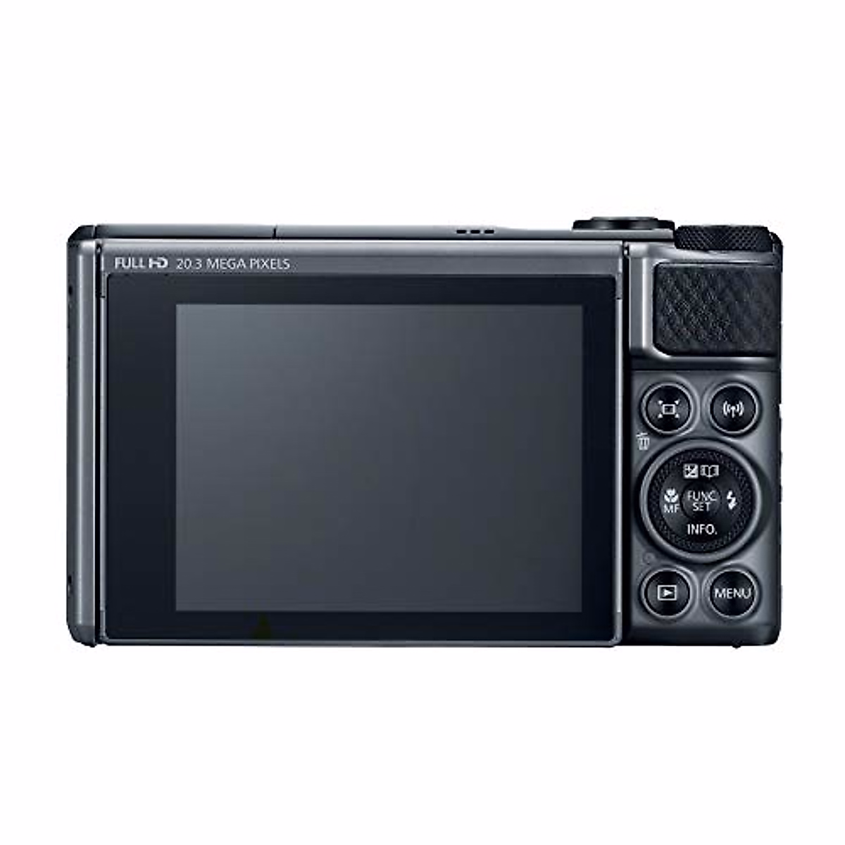 Canon PowerShot SX730 Digital Camera w/40x Optical Zoom & 3 Inch Tilt LCD - Wi-Fi, NFC, Bluetooth Enabled (Black) (Renewed)