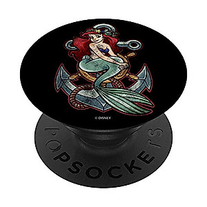 Disney Little Mermaid Tattoo Anchor Pose PopSockets PopGrip: Swappable Grip for Phones & Tablets