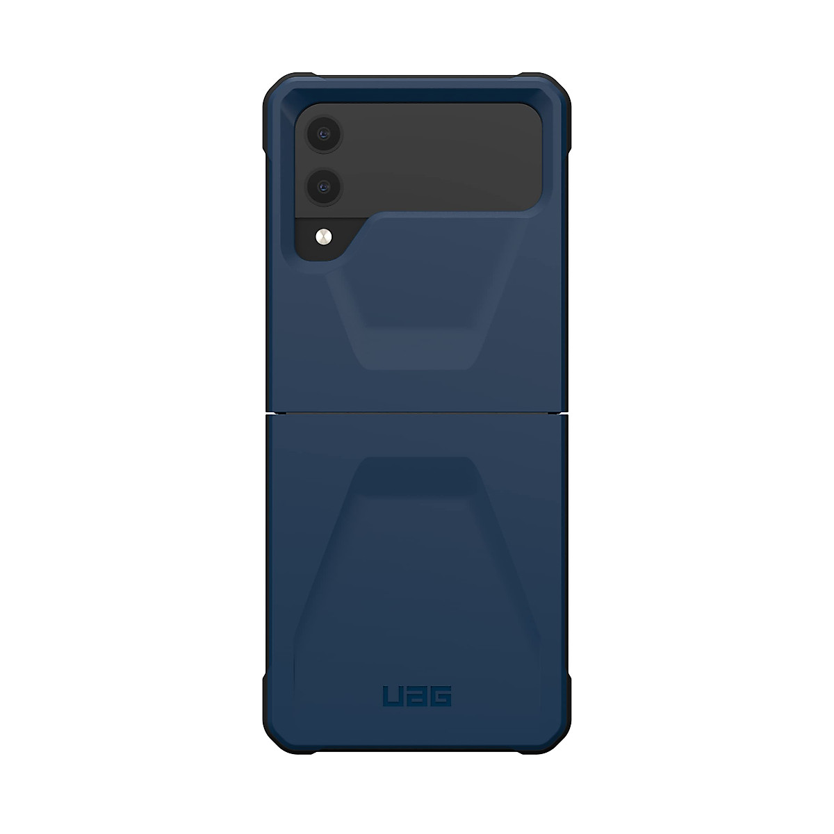 URBAN ARMOR GEAR UAG Designed for Samsung Galaxy Z Flip 4 Case 2022 Blue Mallard Civilian Sleek Ultra-Thin Shock-Absorbent Protective Cover