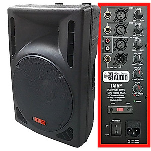 DJ System - Serato DDJ Controller w/Serato DJ Lite Software - 2400 Watts of Powered DJ Speakers w/Stands and Mic