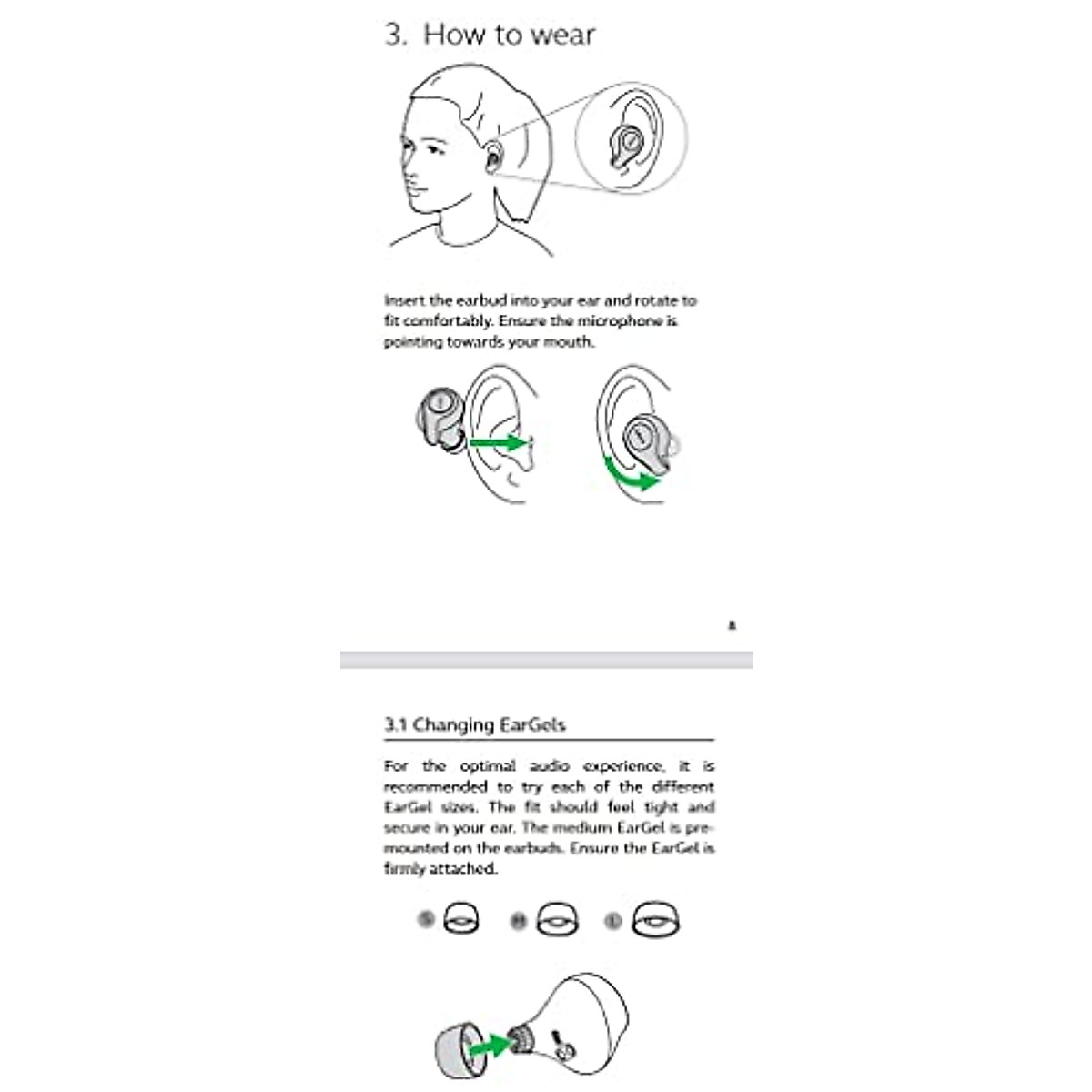 Jabra Elite 65t Alexa Enabled True Wireless Earbuds with Charging Case IP55 rated - Titanium Black (Renewed)