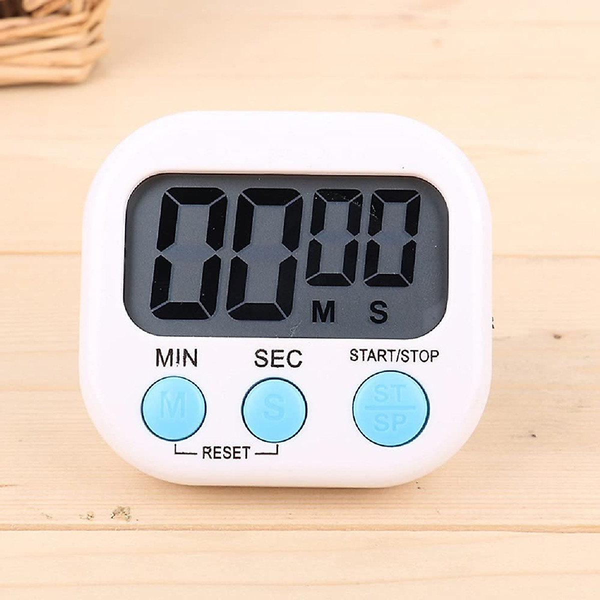 VARWANEO 2PCS Digital Kitchen Timer Multifunctional Kitchen Baking Large-Screen Digital Reminder Counting Down Electronic Timer