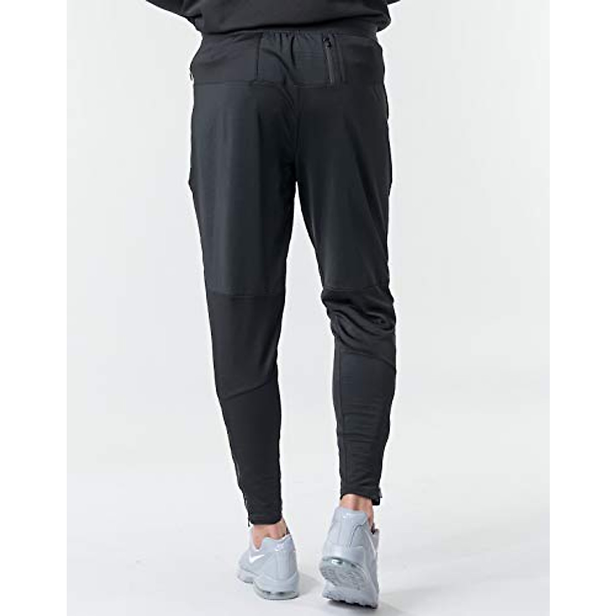 Nike Men's Phenom Elite Knit Running Pants (Black/Black, X-Large)