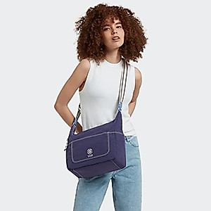Kipling Womens Gabbie Shoulder Bag, Ultimate Navy M, 14 L X 11.75 H X 7.25 D US