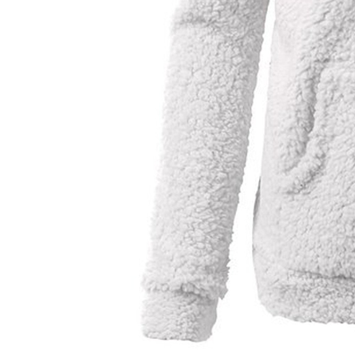 JMMSlmax Winter Warm Fleece Coats Jackets for Women Plus Size Hooded Full Zip Long Sleeve Casual Fuzzy Hooded Coats Outwear