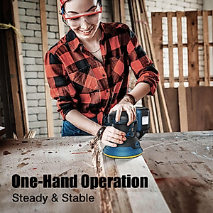 5" Orbital Sander for Makita 18V LXT Li-ion Battery, Palm Sander with Brushless Motor, Electric Hand Sander for Woodworking and Polishing(Battery Not Included)