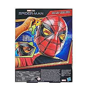 Spider-Man Marvel Glow FX Mask Electronic Wearable Toy with Light-Up Moving Eyes for Role Play, for Kids Ages 5 and Up